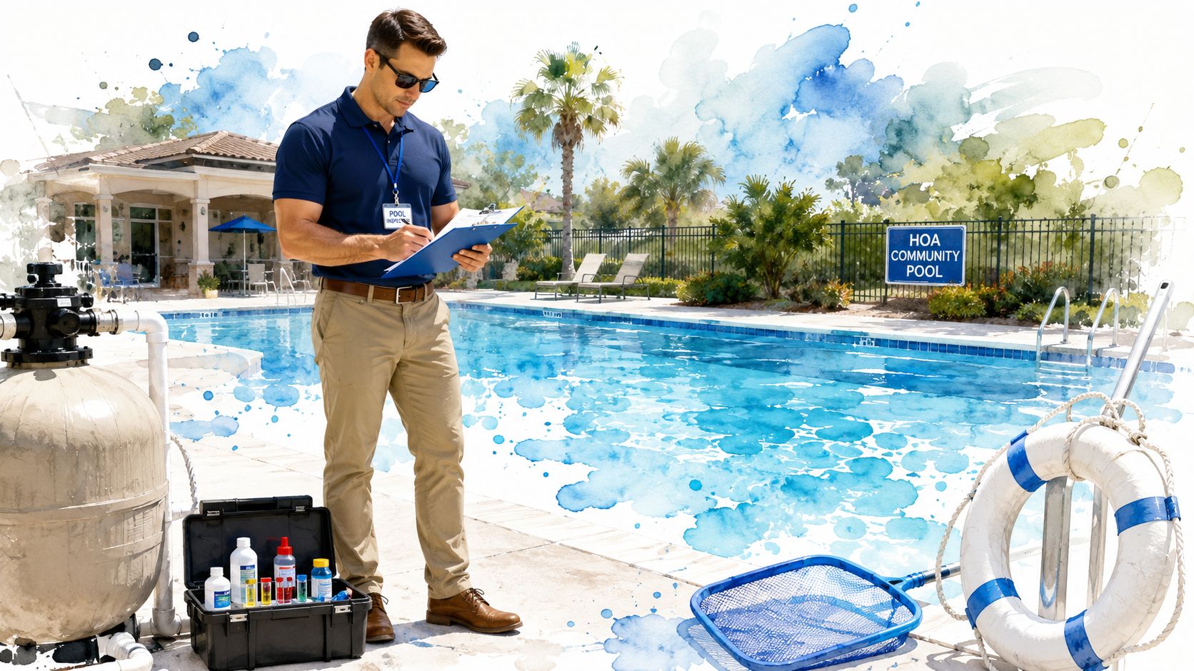 Your HOA Swimming Pool Inspection Checklist – Access Management Group